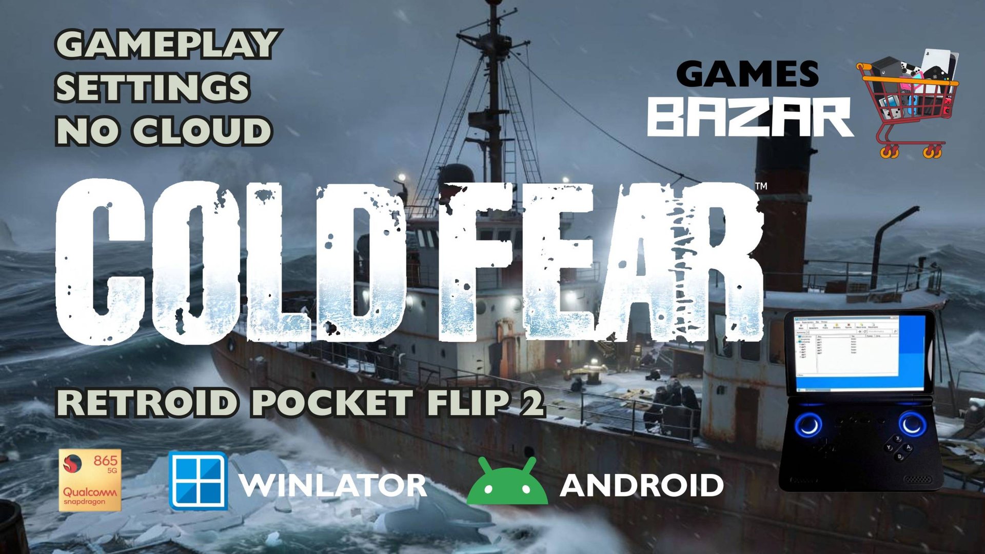 COLD FEAR на андроид PS2 AetherSX2 настройки Retroid pocket flip 2 #games #retroidpocket #aethersx2