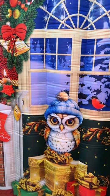 Сказочный домик Деда Мороза. Так выглядит новогоднее чудо! #shorts