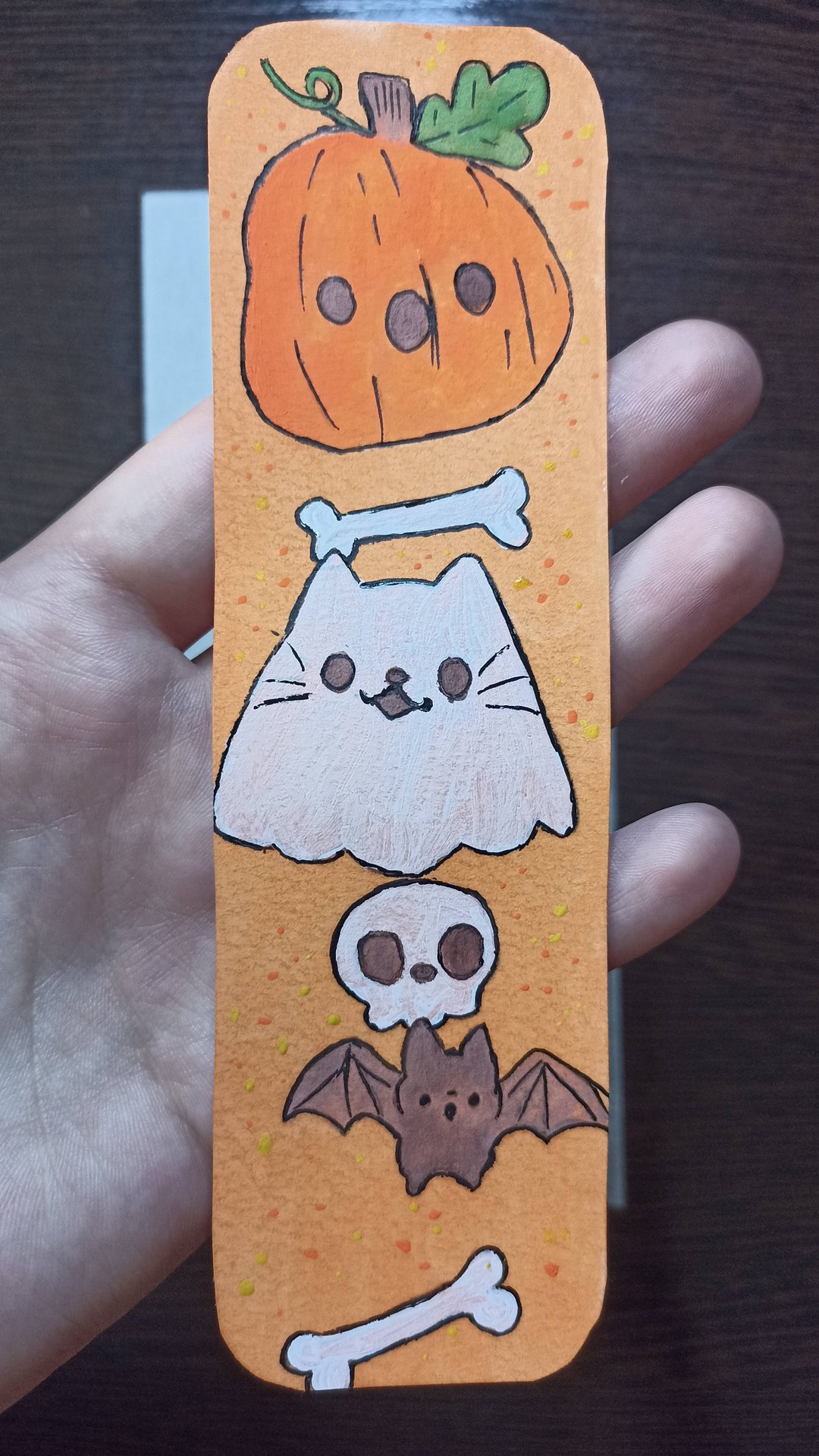 Рисунок гуашью / Хэллоуинское настроение