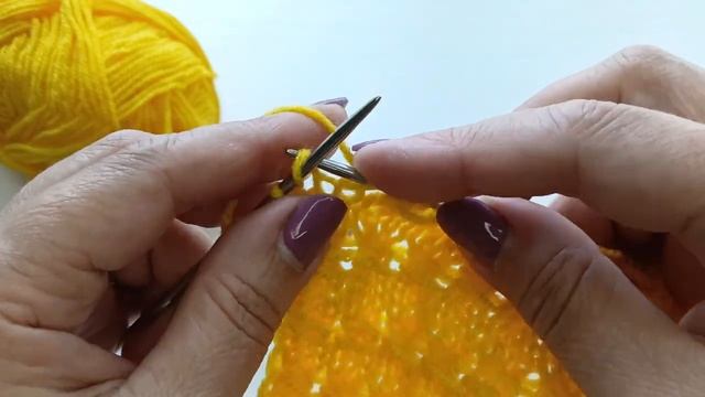 Универсальный узор спицами.