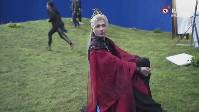 Закадровые съемки дорамы "Лиса-Сваха: Ван Цюань" ( Небо и Земля - Меч Сердце)