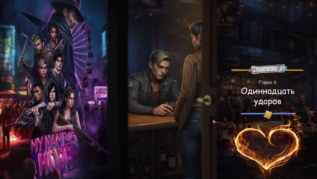 Истории Другого Мира / Меня зовут Хоуп / 2 Сезон / Глава 6 / Одиннадцать ударов / 💎