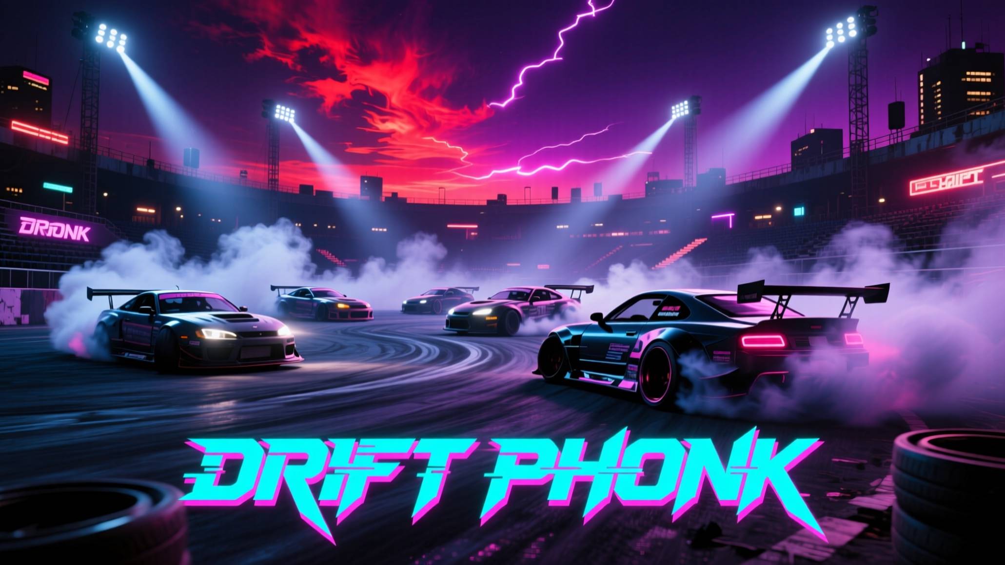 1+ HOUR 🎶 Drift Phonk- NEON REVENGE 🎶 BRM 145