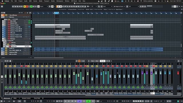 Сведение гибридного эпика