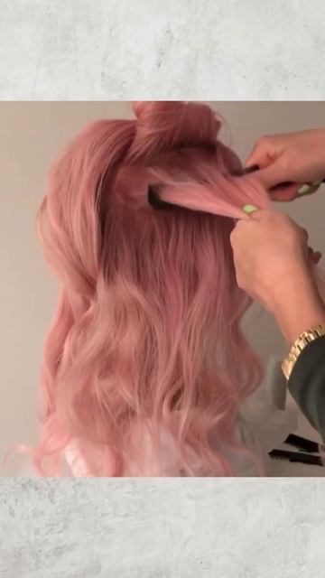 Как сделать красивый низкий пучок