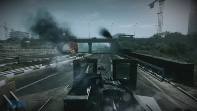 Battlefield 3 Гремит Гром Городская Местность Мы на Танке #7