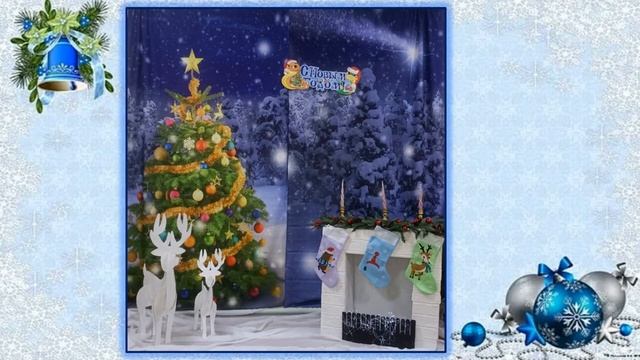 Новогоднее оформление группы _Пчелки_