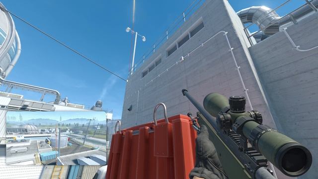 3) NUKE - Smoke на выход на улицу с T spawn №3