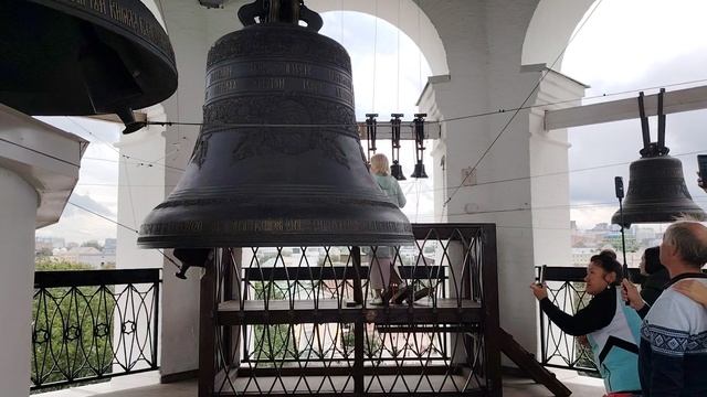 Колокольный звон в Нижегородском Кремле