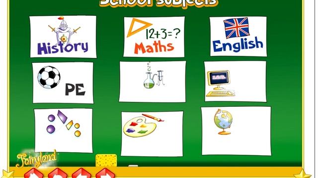 Starlight 4 -  School subjects