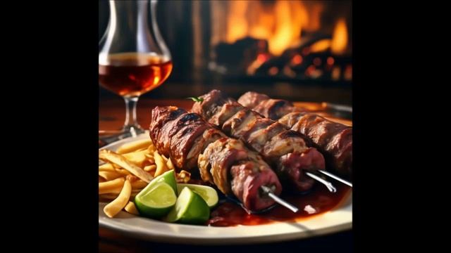 песня для кафе "Шашлычок и коньячок"