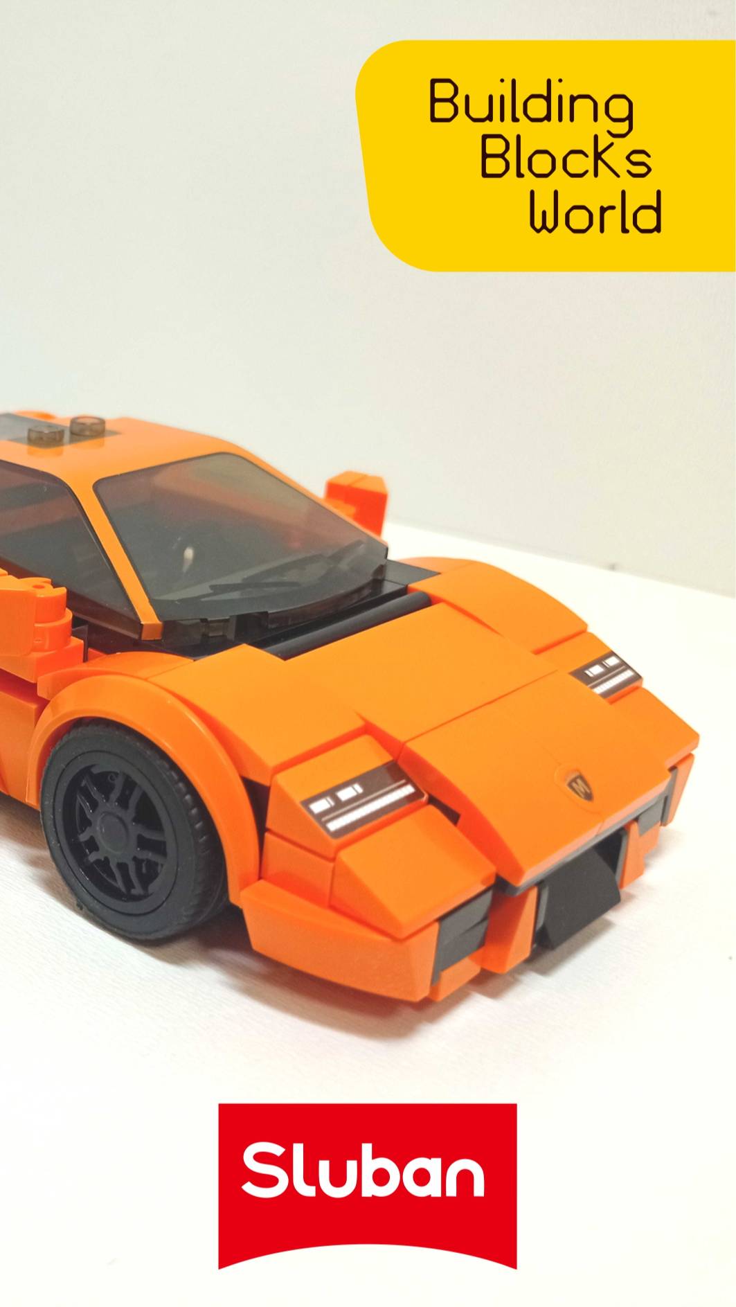 Сборка конструктора "Sluban" серия "Модельки" (M38-B1127) #shorts #constructor #sluban