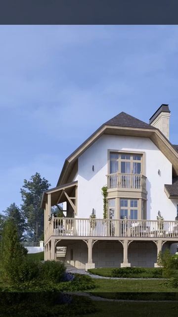 Дом на склоне, проект дома о бюро АРТПРО