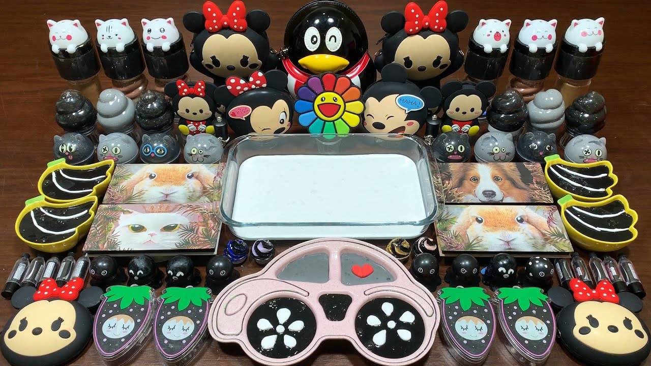 Самые красивые цвета слаймов, которые смешали своими руками