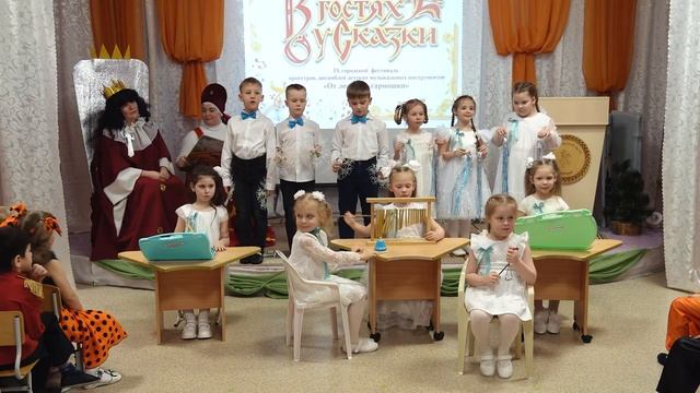 Выступление на городском фестивале оркестров _От ложки до гармошки-2025_ ( муз. рук. Гажаева М.В.)