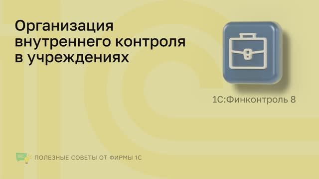 1С: Финконтроль 8