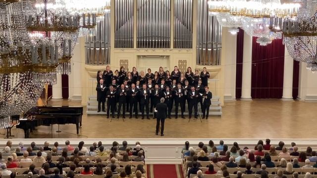 Г. В. Свиридов. Ясные поля, из хорового цикла "Песни безвременья" на стихи А. Блока