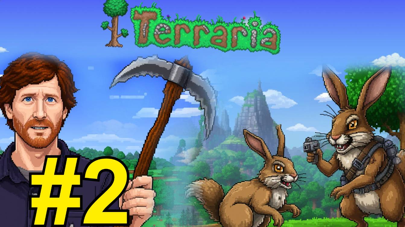 Terraria Прохождение(2025) ч2 Новая Броня