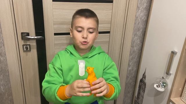 Третья игрушка! Тигр!