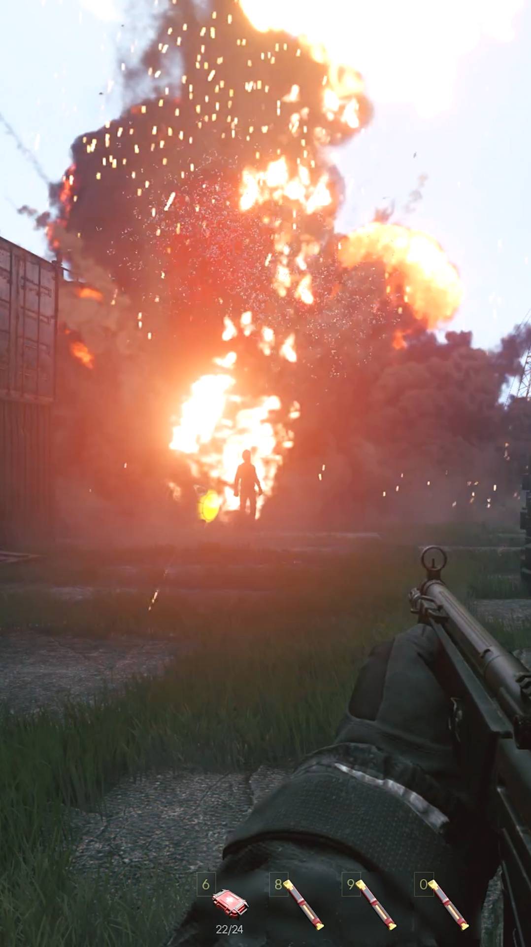 Орбитальный Удар или Молот Богов в игре Active Matter