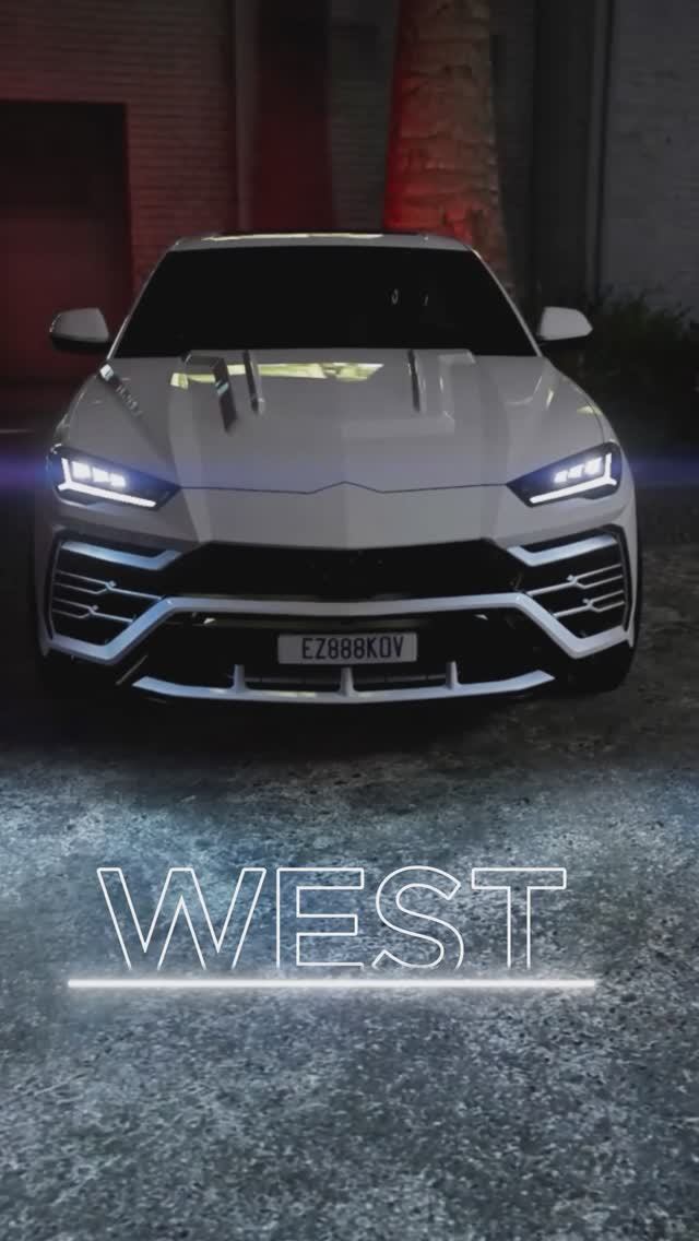 𝐋𝐚𝐦𝐛𝐨𝐫𝐠𝐡𝐢𝐧𝐢 𝐔𝐫𝐮𝐬 𝐘𝐢𝐧 𝐘𝐚𝐧 #lamborghini #urus #white #black #cars #edit #gta5rp