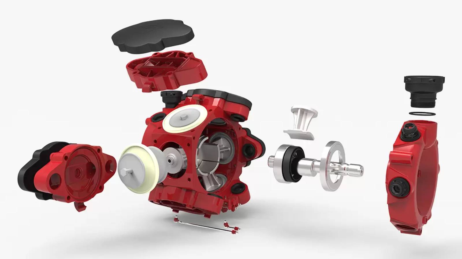 Процесс изготовления диафграгменного насоса Hardi