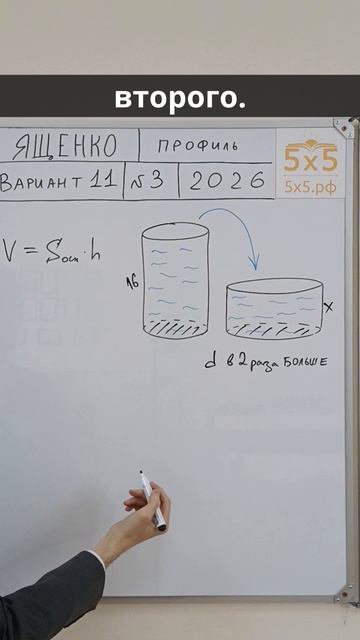 Ященко 2026, профиль, 3 задание, в11 #ЕГЭ #математика #школа #егэпрофиль