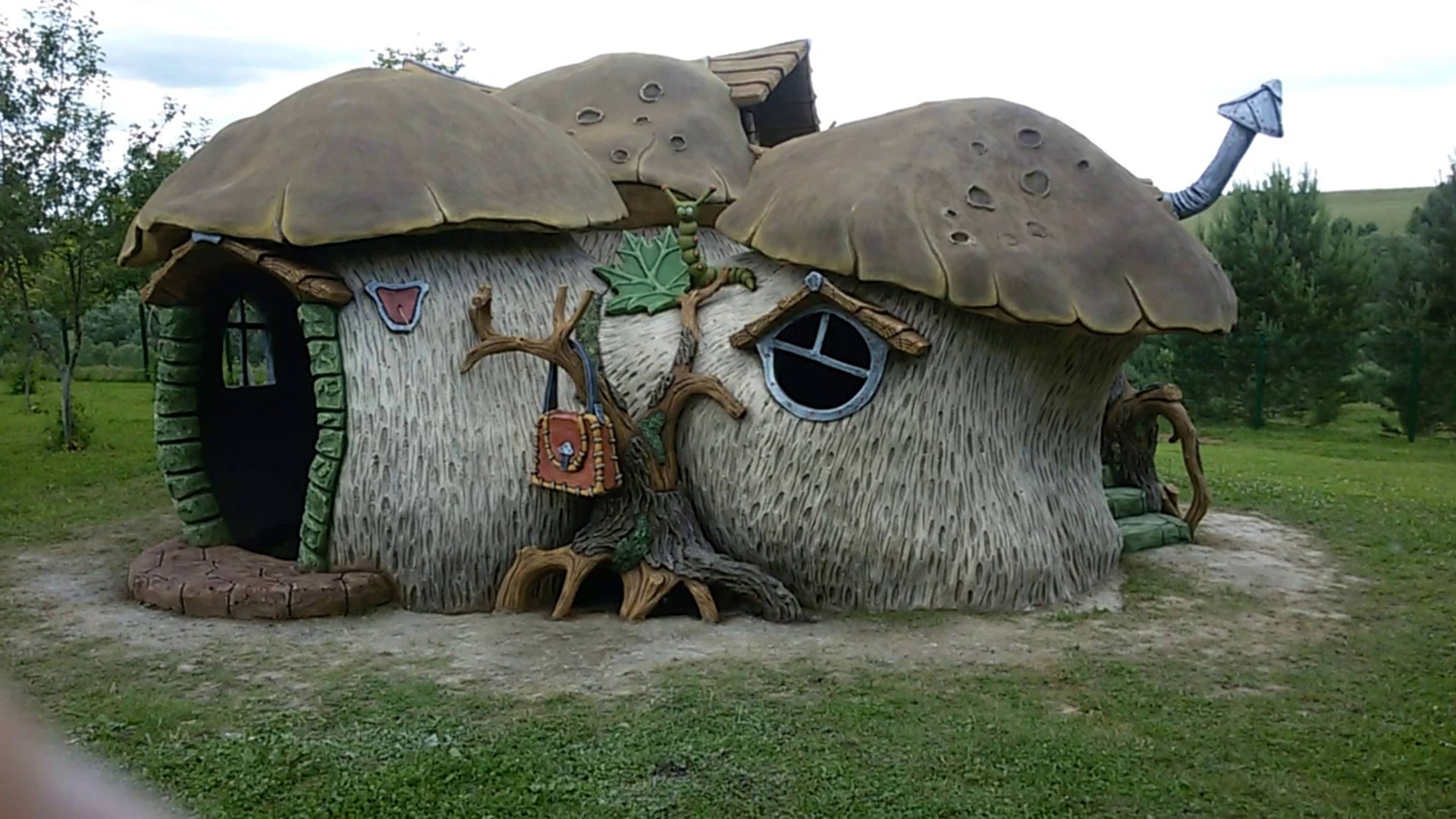 дом на даче. для детей.из  арт бетона мастер Коля.