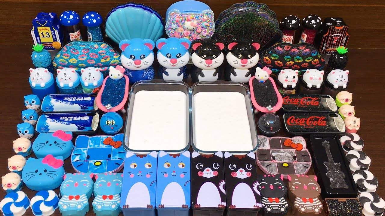 💖 Слайм АСМР 💖 Распаковка слаймов 💖 Микс крутых слаймов 💖