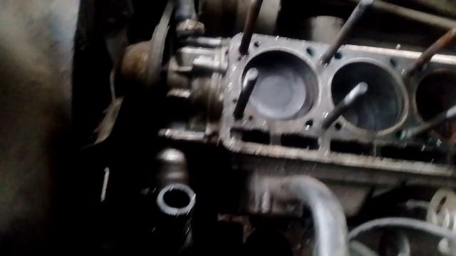 Замена прокладки головы блока цилиндров Умз 421