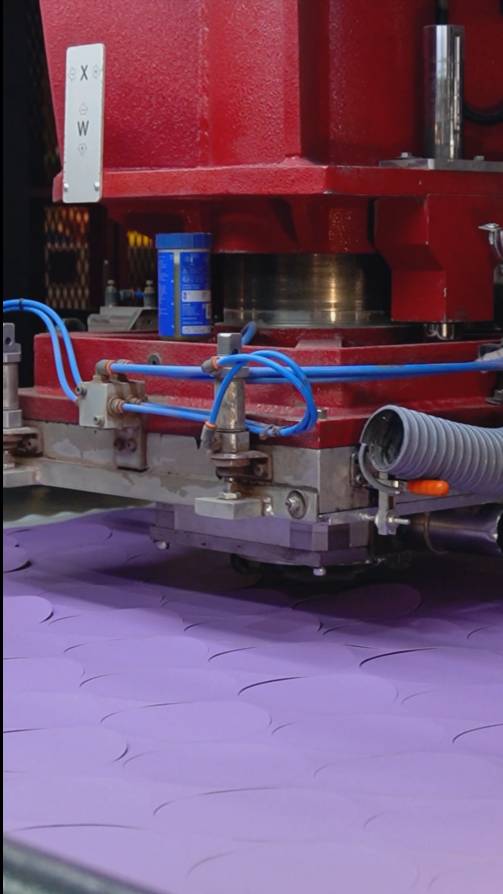 Производство дисков шлифовальных SP14D Purple Line | БАЗ