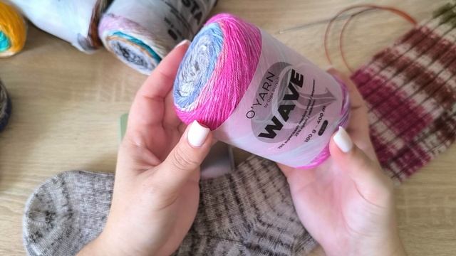 Гольфы "Анна" Отчёт Октябрь "Носочная коробочка" 2025