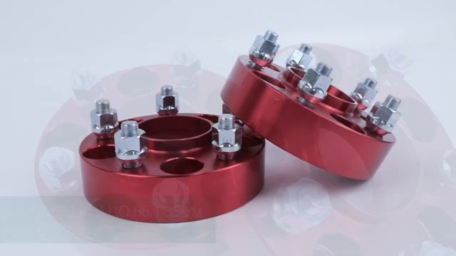 Проставки ступичные AJS 5х114.3 ЦО 66.1 35мм резьба М12_1.25 (Nissan, Infiniti)