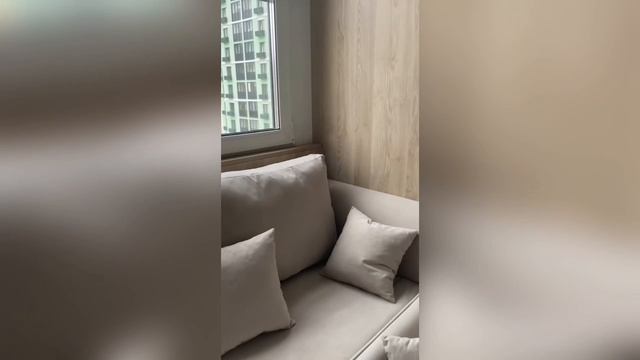 Пример матрасов и подушек на подоконник