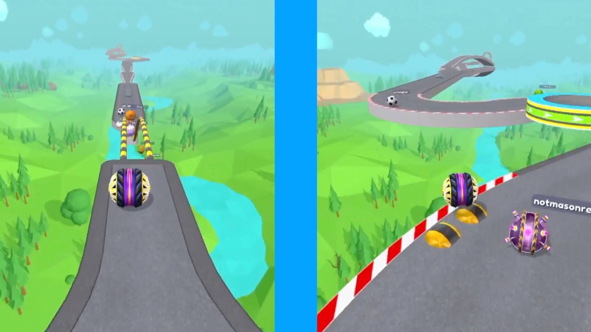 Going balls All Levels Gameplay IOS Android Going Balls level 1061 Race 10 14