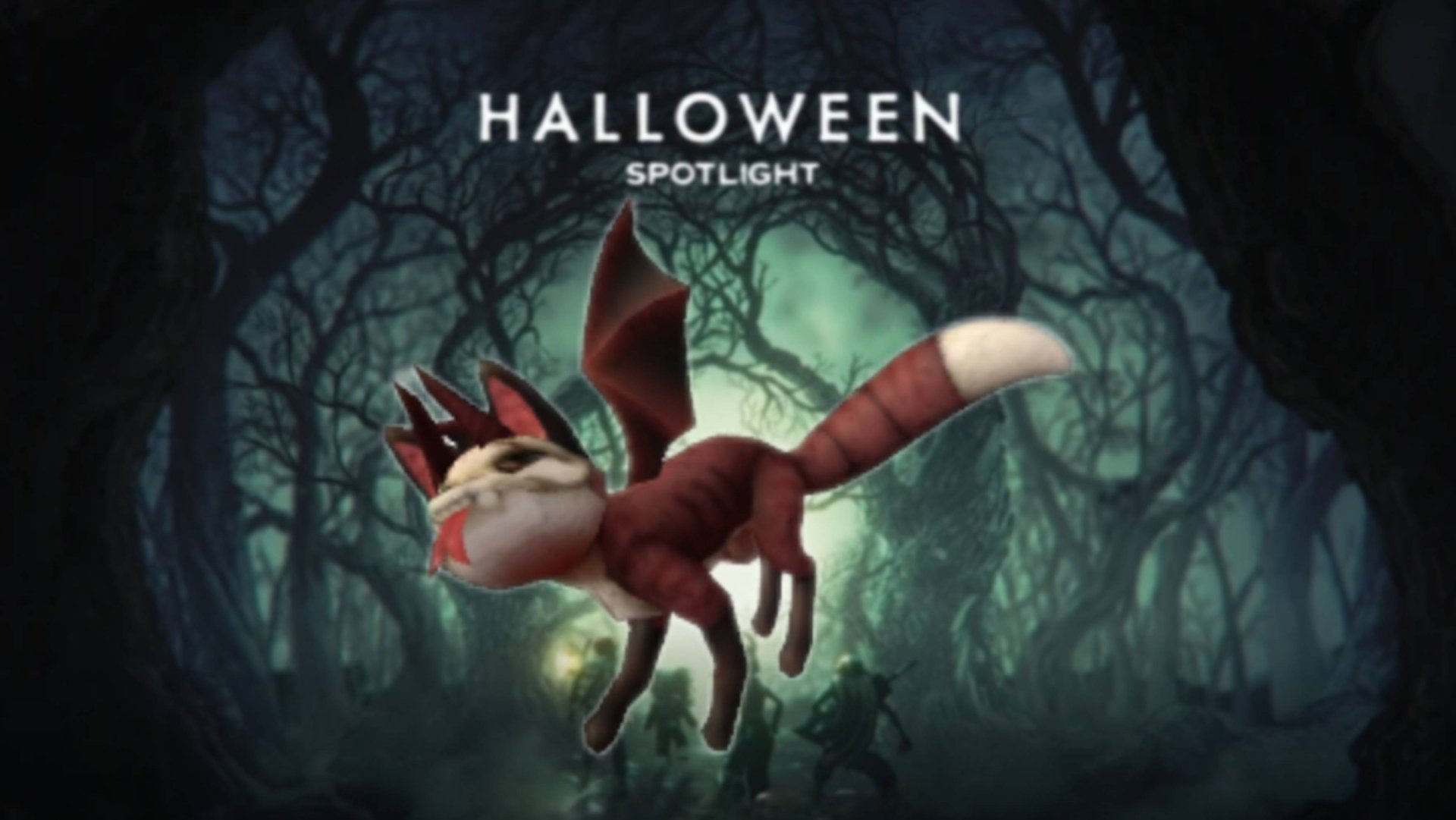 Halloween ивент "Призрачная лиса" вещь для аватара. Roblox event Halloween Spotlight.