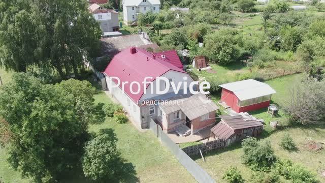 Мансардная кровля металлочерепица Классик Красное вино