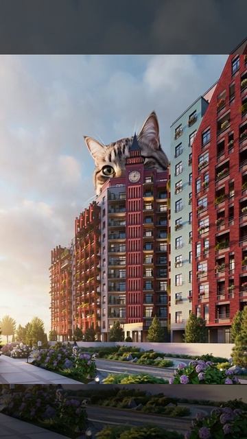 3D анимация для ЖК «Вдохновение», г. Калининград. Вирусный ролик для соцсетей