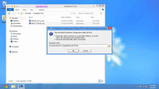 2. OSIsoft： Install the PI Interface for OPC DA & PI Interface Configuration Utility (ICU) [v2.5.1.3