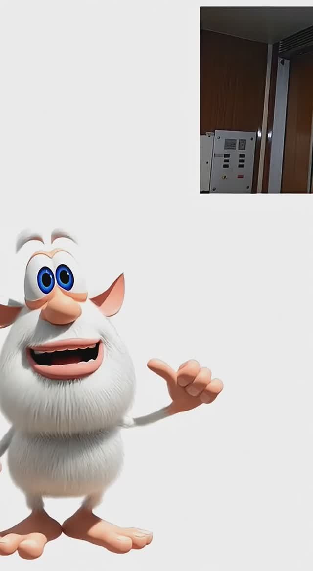 Буба в лифте КМЗ 1979 года