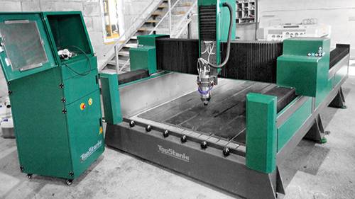 Универсальный ЧПУ станок Z-500 (TS1325M) по камню и дереву | Мощность 5.5 кВт