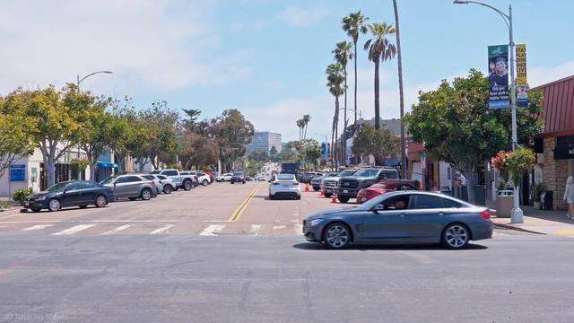 США. Поездка по побережью Калифорнии из Пойнт-Лома, через Сан-Диего, в городок Сан-Клементе