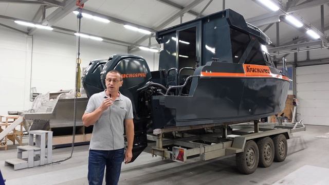 На катерах Красноярец два мотора лучше чем один