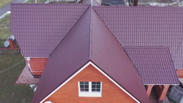 Объект Профидвайс - многощипцовая кровля из металлочерепицы д.Барсуки