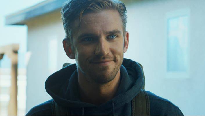 Дэвид Коллинз из кинофильма "Гость" (2014) / Дэн Стивенс / триллер, боевик / кинематограф