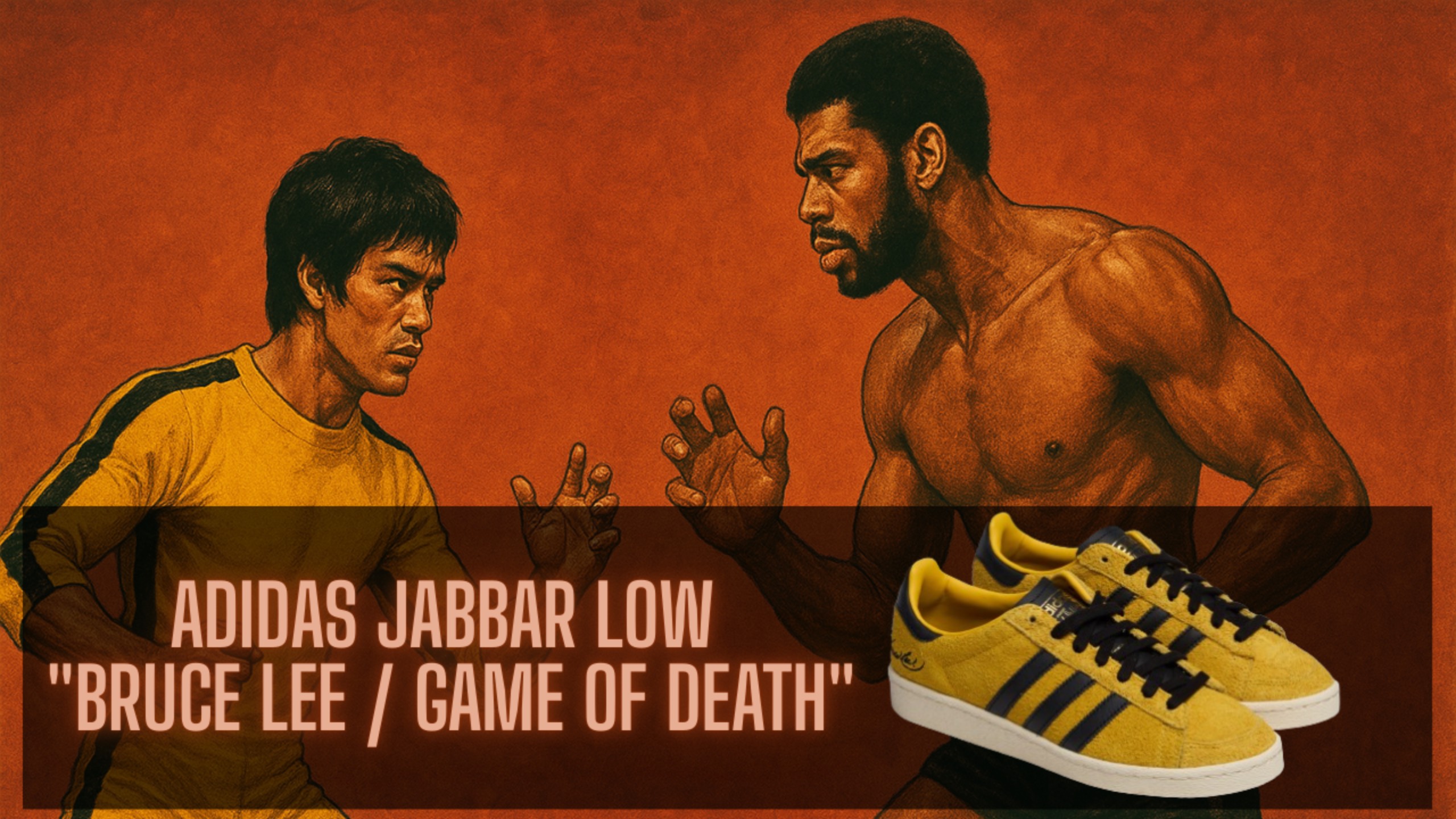Обзор кроссовок №265: Adidas Jabbar Low "Bruce Lee / Game of Death"