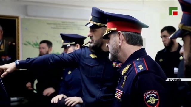 Министр внутренних дел по ЧР провел плановую проверку в ОП-3 УМВД России по г.Грозный
