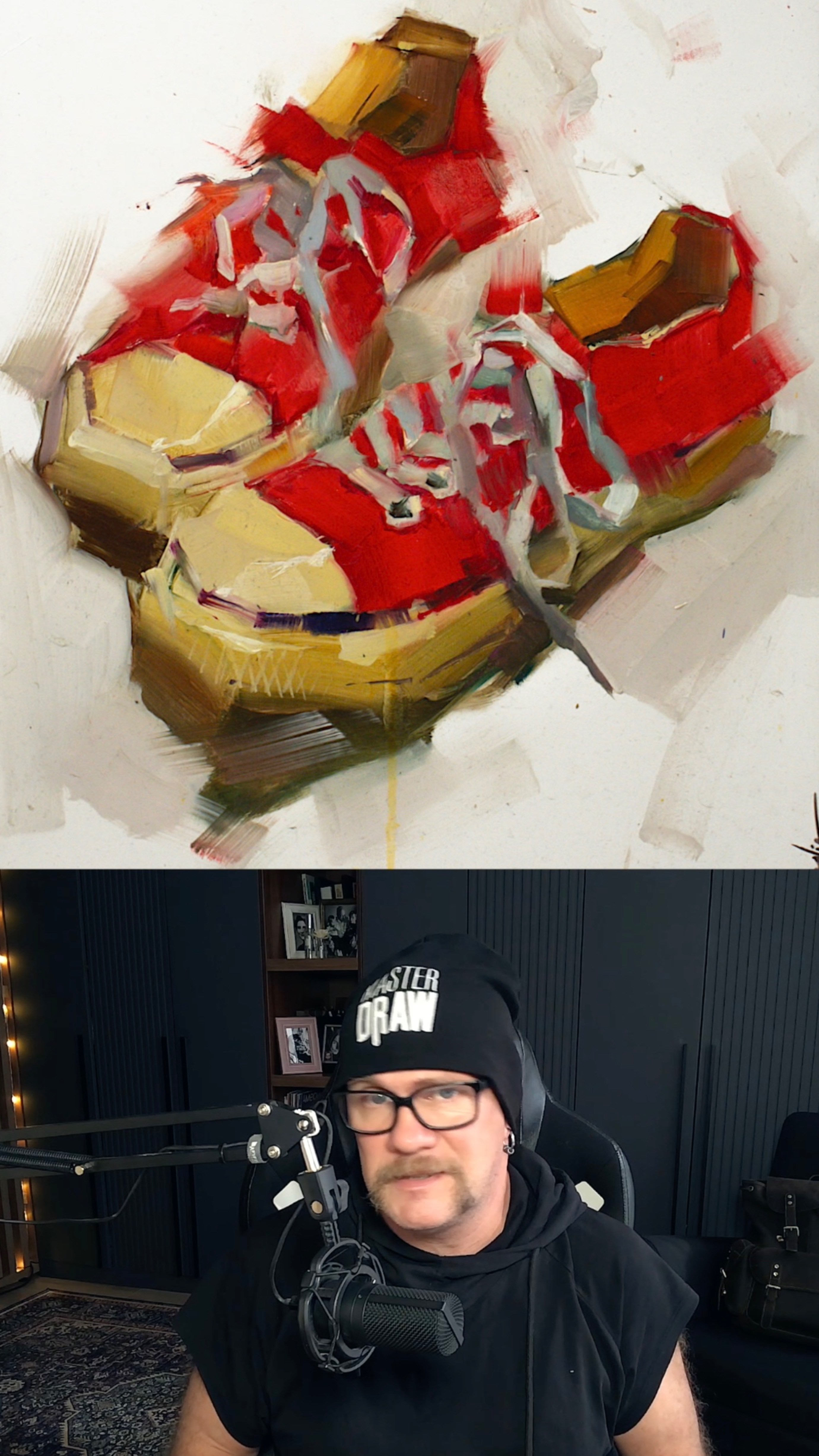 Недописанный фон