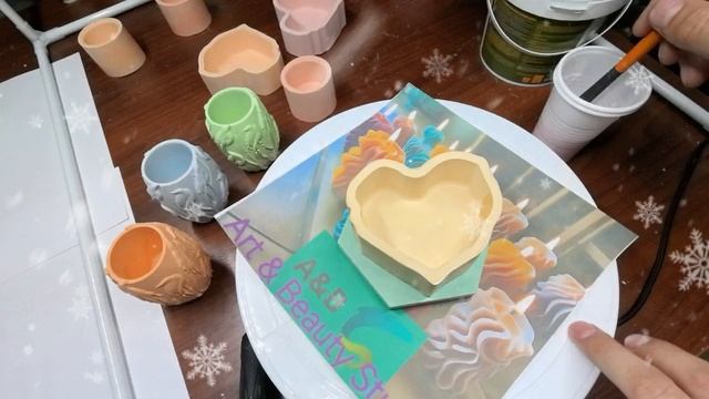 Пропитка грунтом гипсовых изделий. Ручная работа.