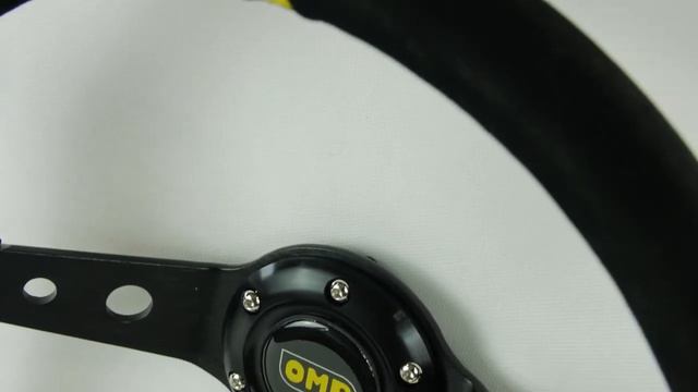 Руль OMP вынос замша